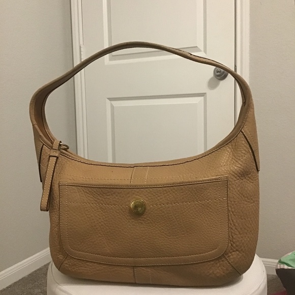 Coach | Bags | Coach Tan Leather Purse | Poshmark